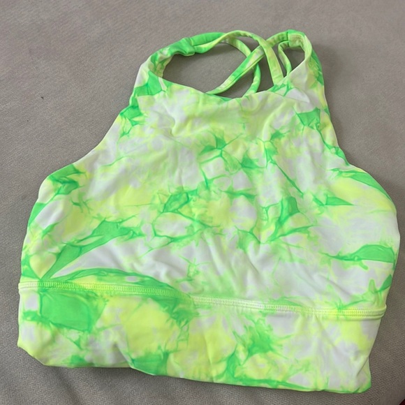lululemon athletica | Intimates & Sleepwear | Copy Neon High Neck Bra ...